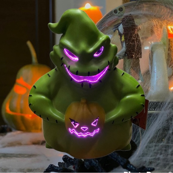 Gemmy | Holiday | Nos Disney Gemmy Oogie Boogie Pumpkin Fiber Optic ...
